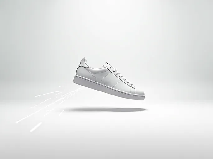 LOEWE Collaborates on Luxury White Lowtop Sneakers