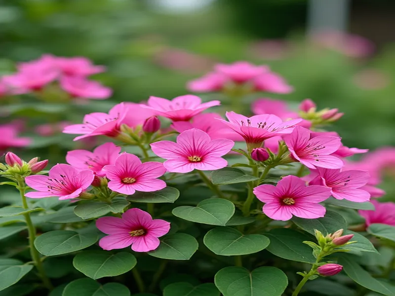 Beautiful Seasonal Flowers: Common Mallow