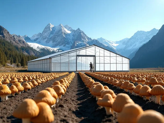Highaltitude Zhouqu County Boosts Offseason Morel Harvest