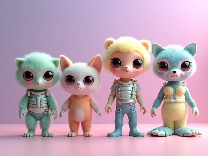 Collectible Molly Dolls Gain Popularity for Artful Surprises
