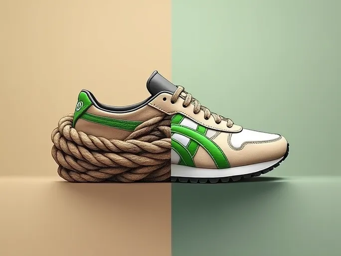 Onitsuka Tiger Revives Retro Trend with Tsunahiki Green
