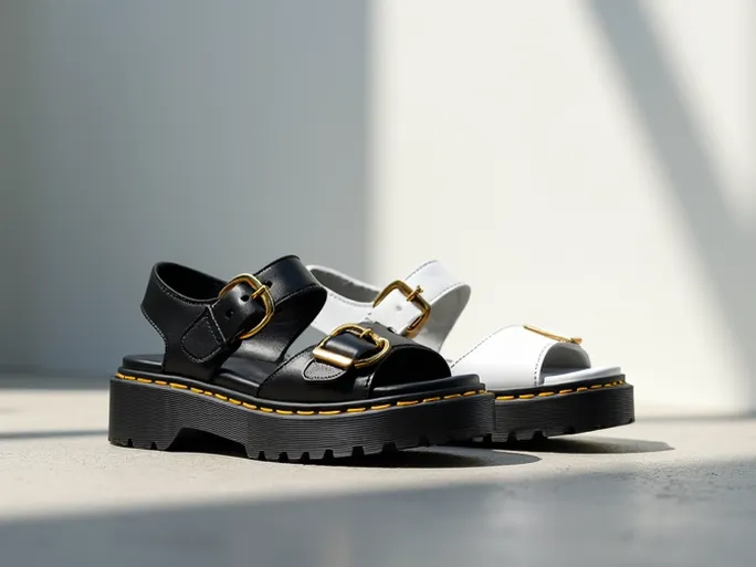 Dr Martens Blaire Sandals Revive Chunky Street Style
