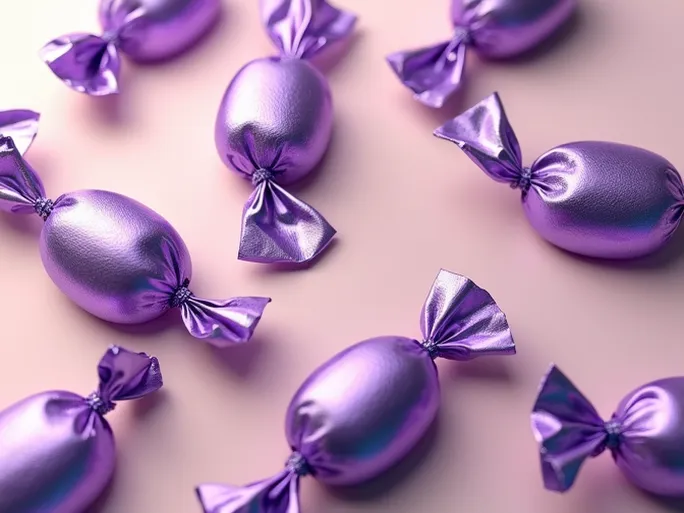 Classic Purple Candy Thrives in Wholesale Markets