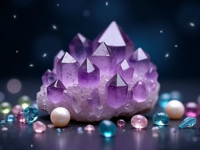 Designer Mounir Launches Celestialinspired Amethyst Earrings