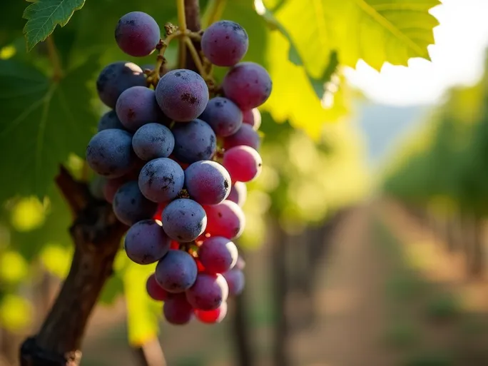 Wholesale Sweet Black Grape Seedlings Gain Popularity Among Vineyards