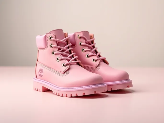 Timberland Launches Pink Waterproof Boots for Toddlers