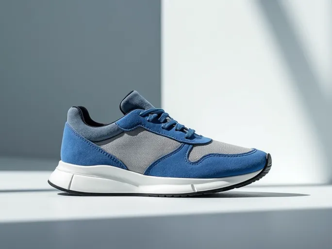 Loewes Denim Blue Kicks Elevate Womens Athleisure Trend