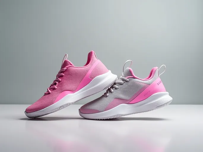 Anta Launches New Pink Womens Athletic Shoes