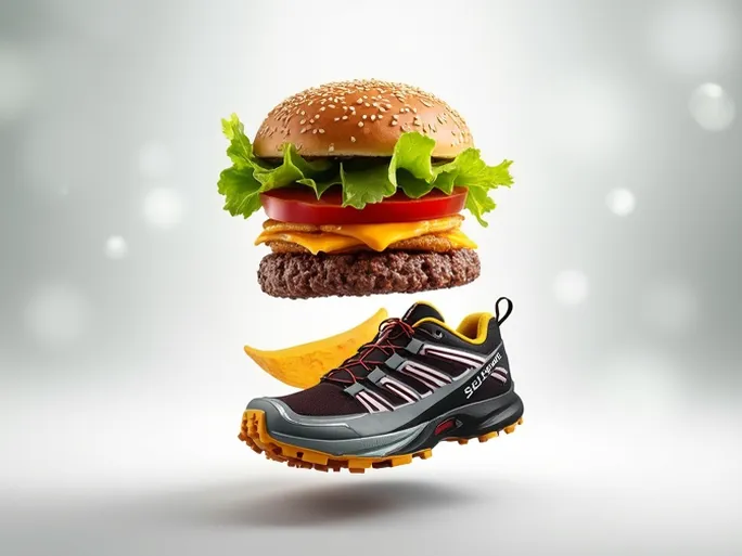Salomon VANDYTHEPINK Launch Burgerthemed Speedcross 3 Collaboration