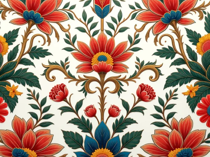 Reviving 18thcentury Indian Textile Art in Modern Prints