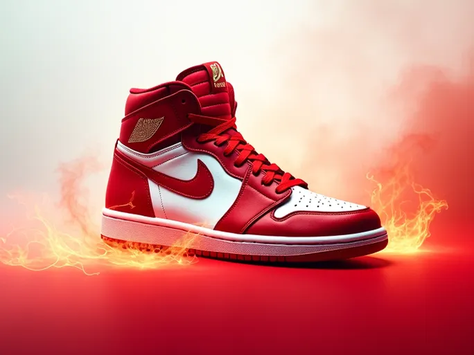 Air Jordan 1 Mid chile Red Boosts Streetwear Appeal