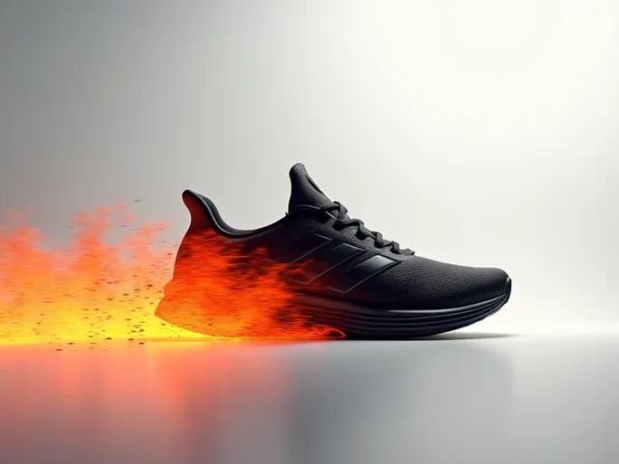 Lining Unveils Ultralight 18 Running Shoe in Black and Orange