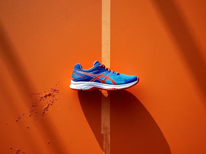 ASICS Gelresolution 8 Targets Clay Court Tennis Performance