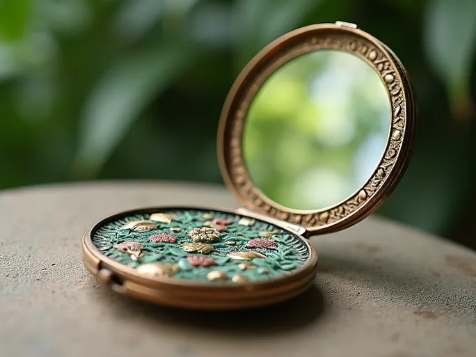 VA Launches Vintageinspired Arts Crafts Pocket Mirrors