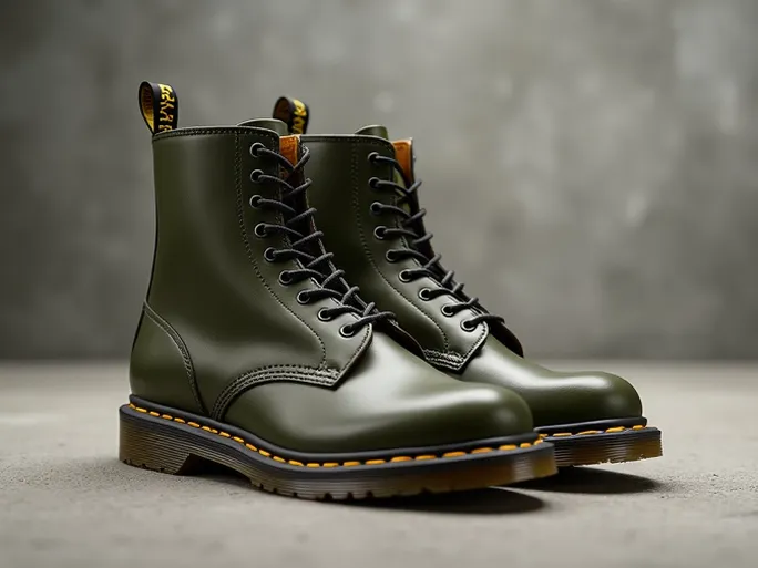 Dr Martens Launches Olive Green Combs II Boot