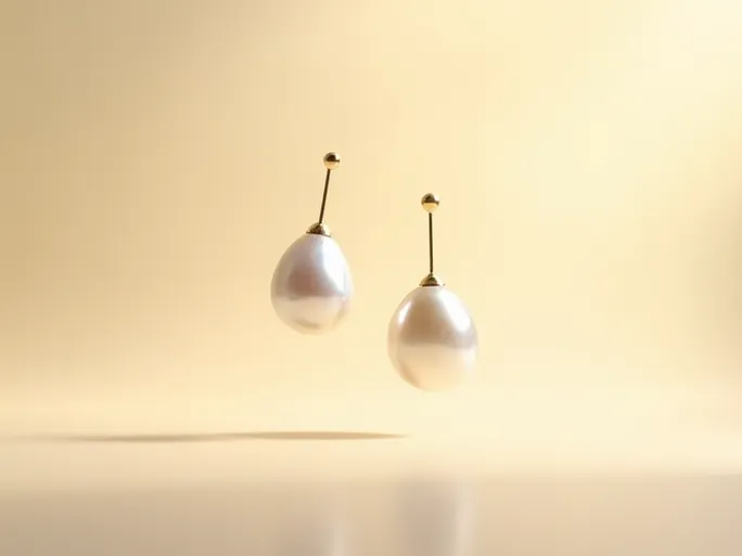 British Designer Mounir Keshi Debuts Asymmetrical Pearl Earrings