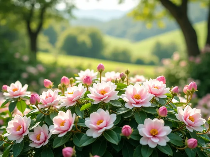 New Desire Camellia Varieties Gain Popularity Among Gardeners
