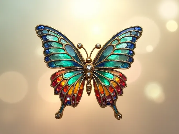 VA Museums Annie Sherburne Butterfly Brooch Nears Final Sale