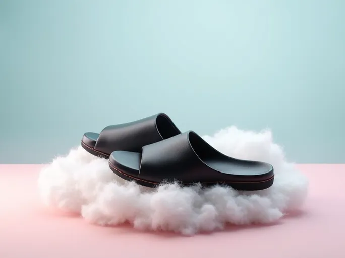 Lining Launches core Black Comfortfocused Slippers