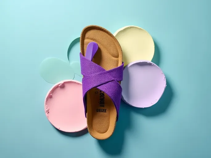 Birkenstock Launches Braided Purple Sandals for Summer