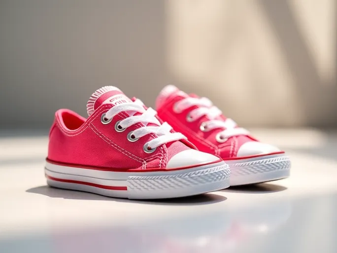 Converse Launches Comfortable Pink Sneakers for Kids
