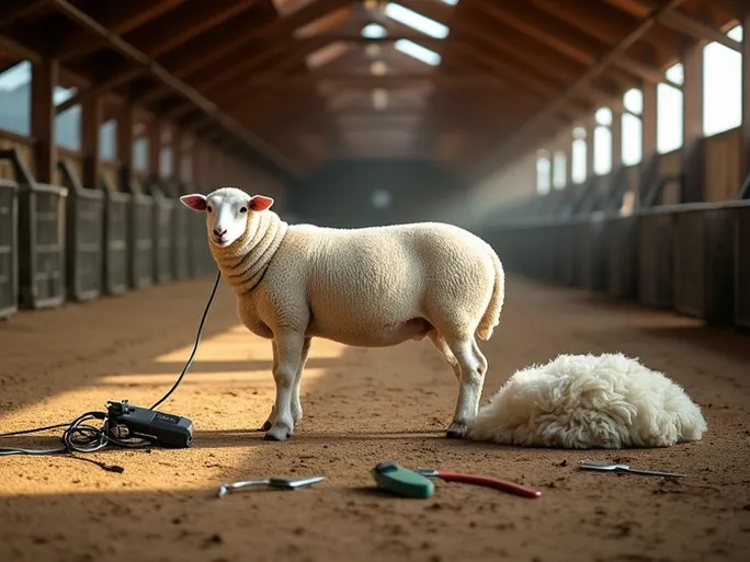 Welsh Shearer Huw Jones Breaks British Sheepshearing Record