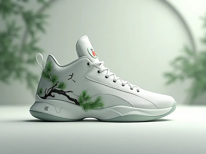 Air Jordan Courtside 23 Debuts crane and Pine Artinspired Design